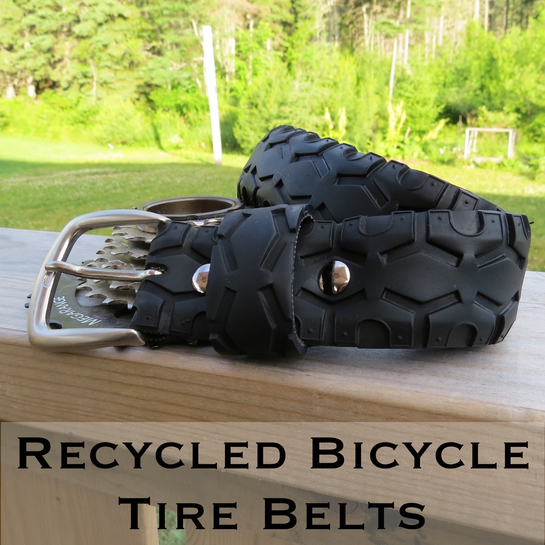 FREELANDER BICYCLES RECYCLED BICYCLE TIRE BELTS – FreeLander Bicycles